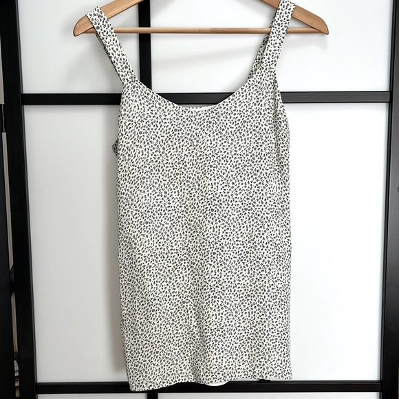 Tops | Theory Floral Tank Top | Poshmark